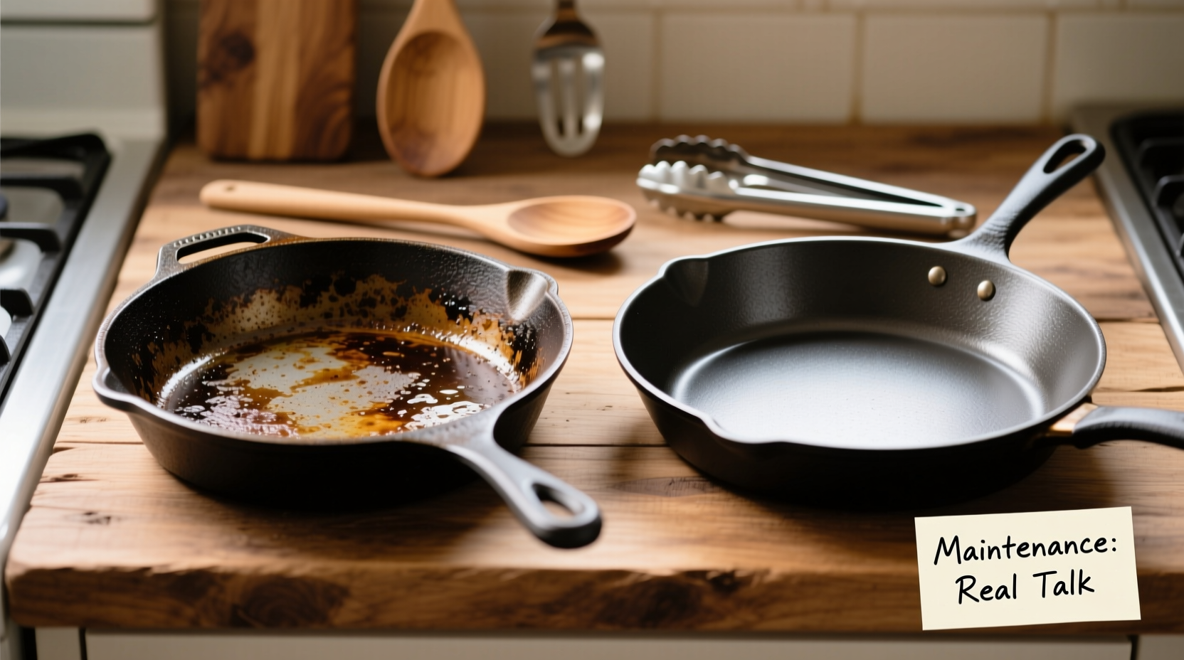 Cast Iron Skillet Vs Non Stick Pan Is The Maintenance Really That Difficult