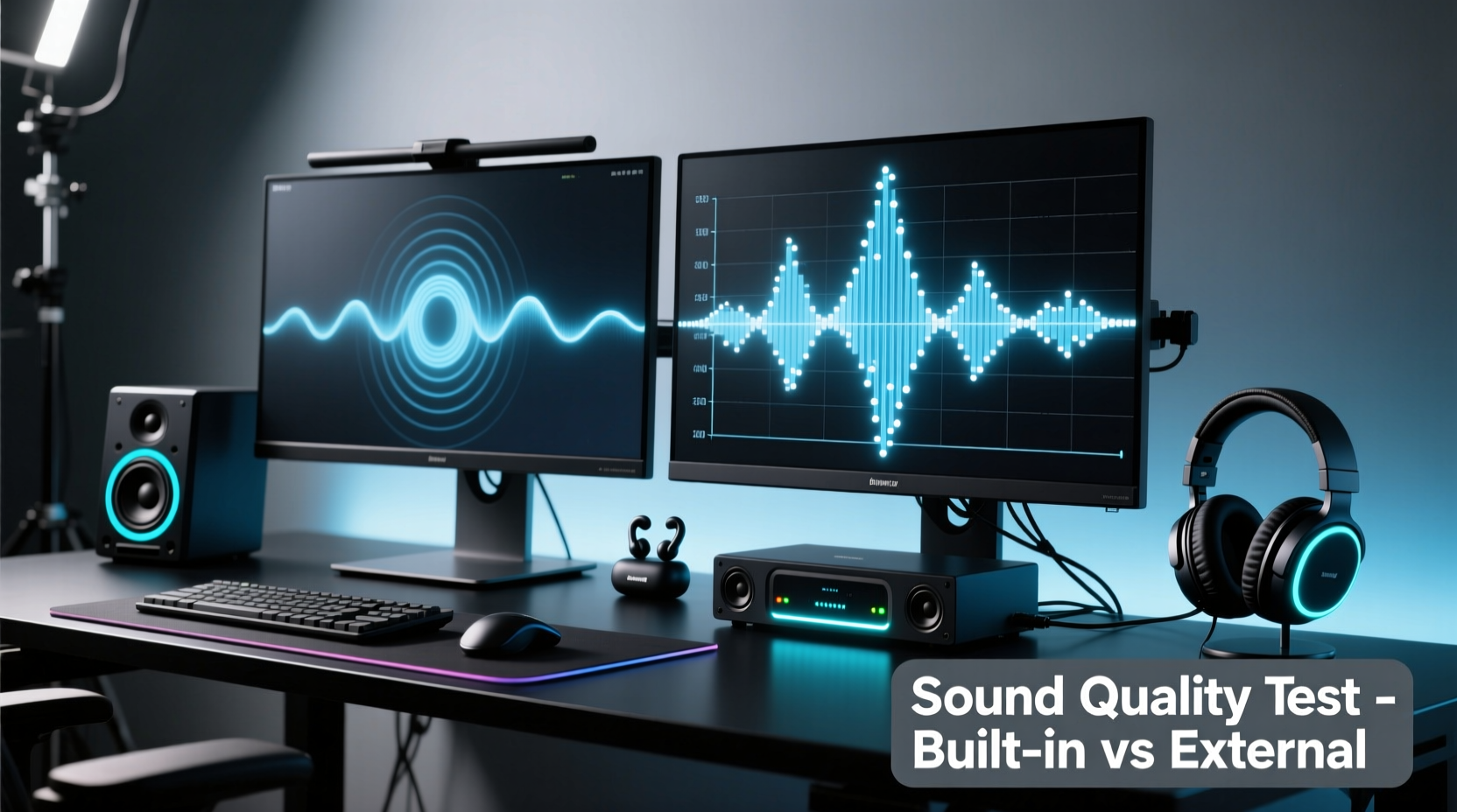 Gaming Monitors With Built In Speakers Vs External Audio Setups Sound ...