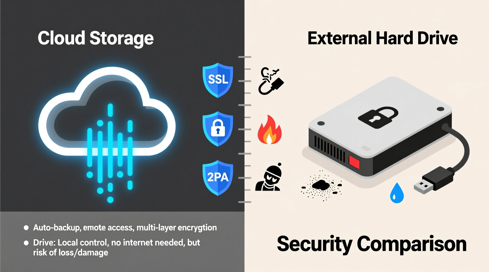 Is Cloud Storage Safer Than External Hard Drives For Personal Files ...