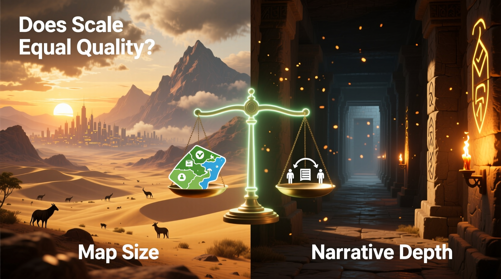 Open World Vs Linear Games Does Map Size Actually Equal Quality