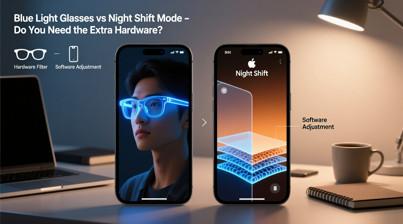 Blue Light Glasses Vs Night Shift Mode Do You Really Need The Extra Hardware