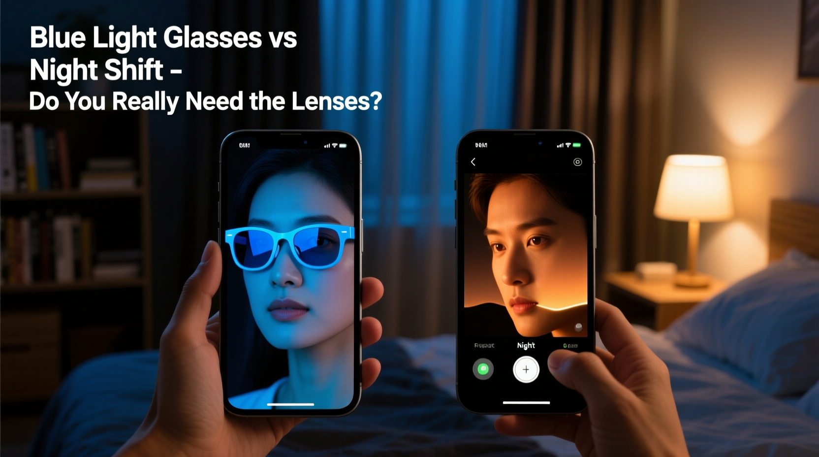 Blue Light Glasses Vs Night Shift Mode Do You Actually Need The Lenses