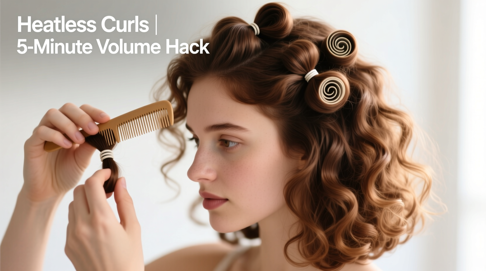 Heatless Curls Tutorial How To Get Volume Without Looking Like A ...