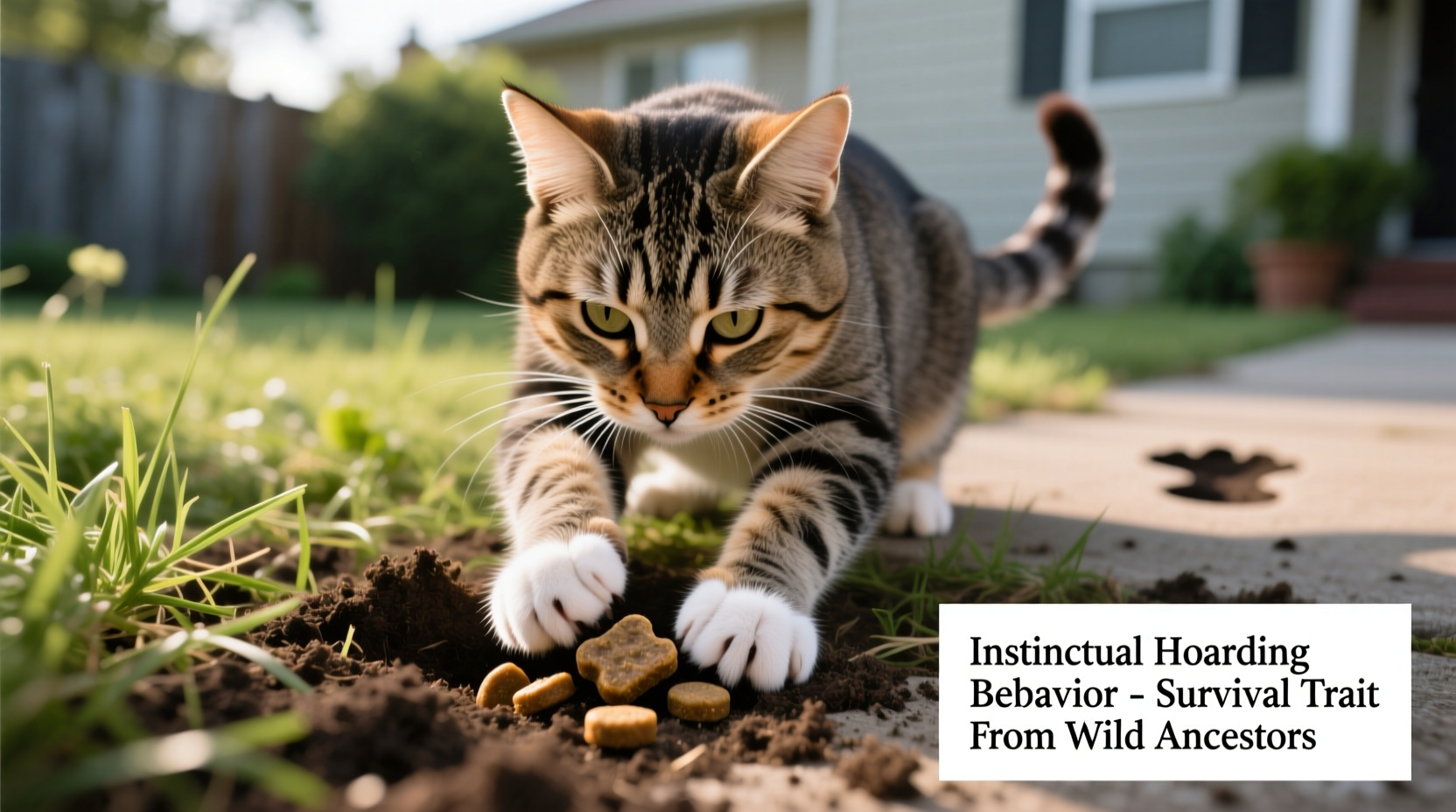Why Do Cats Bury Their Food And What Does It Mean Behaviorally