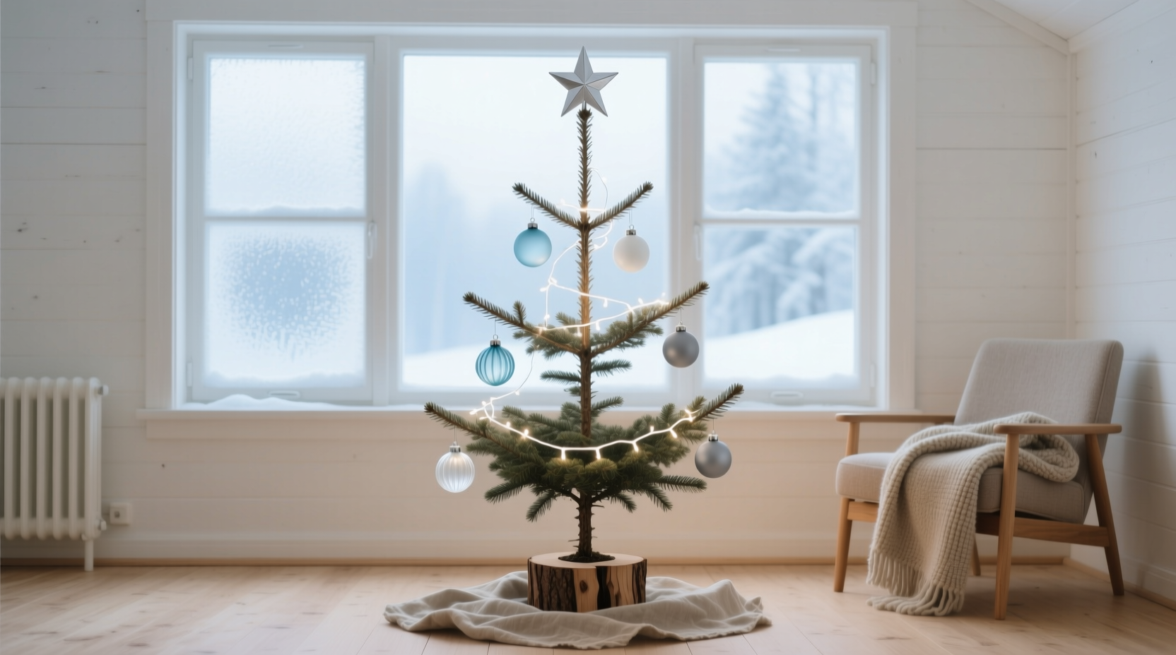 How To Create A Minimalist Nordic Christmas Tree Aesthetic With Few ...