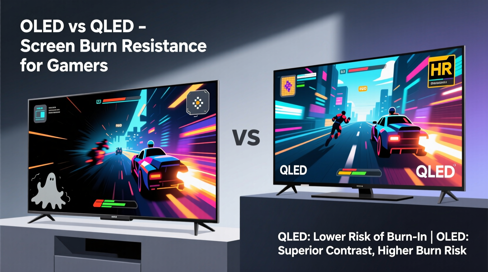 Oled Vs Qled Tvs Which One Is Less Likely To Get Screen Burn In For For ...