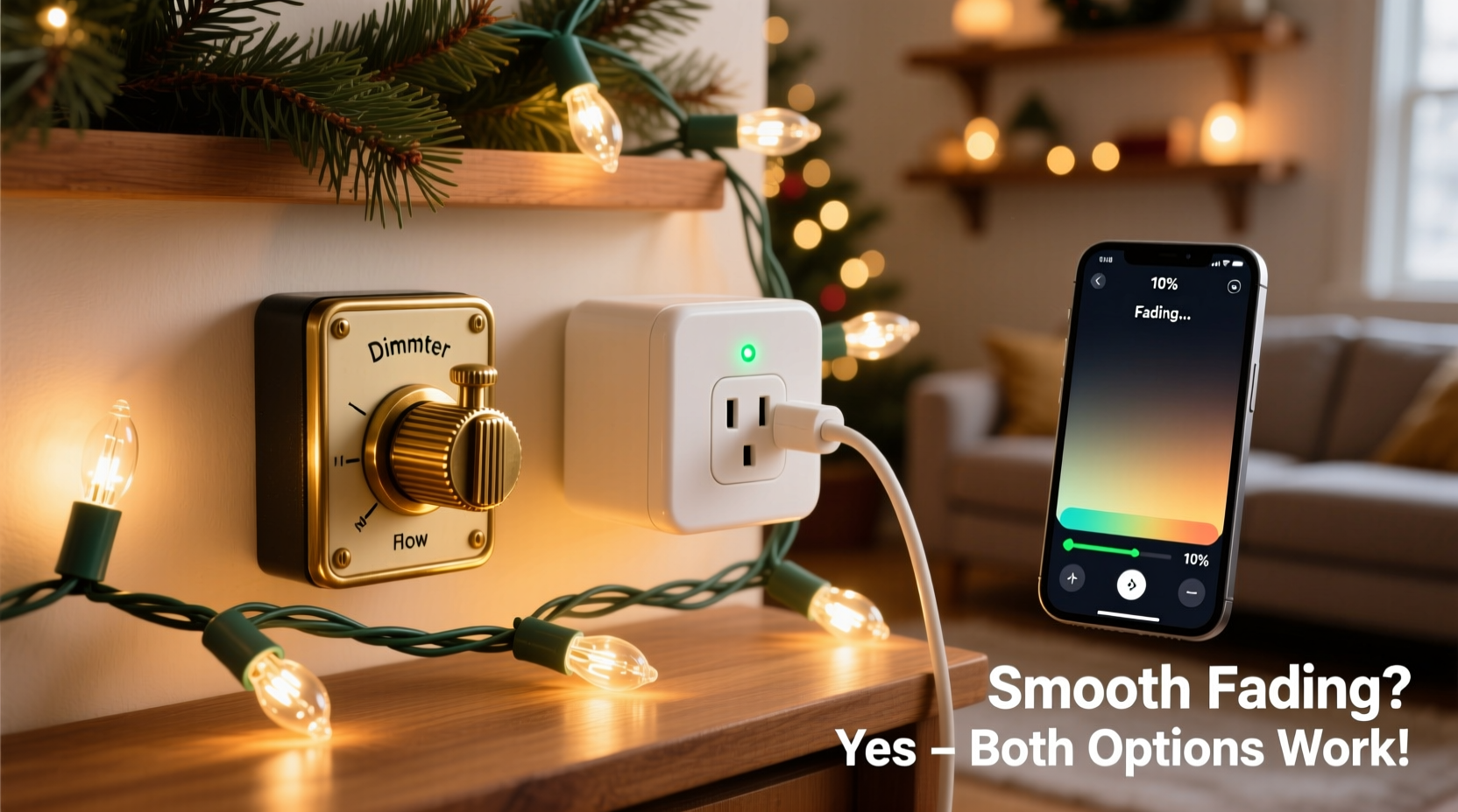 Christmas Light Dimmer Switch Vs Smart Plug Compatibility Is Smooth ...