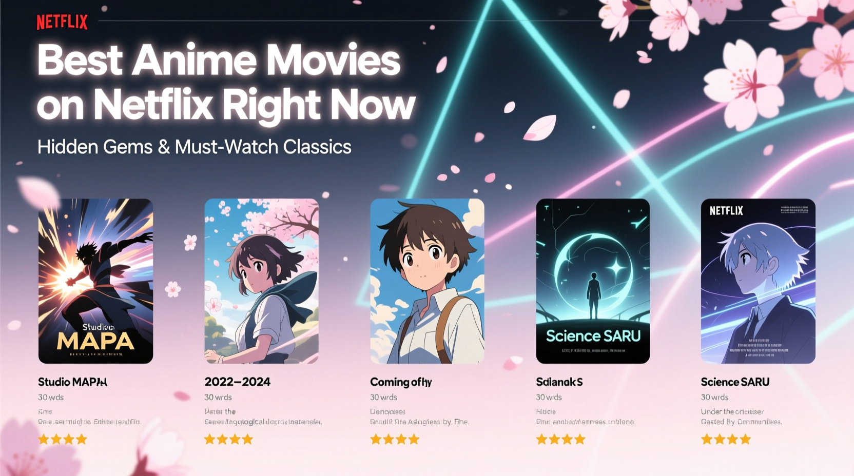 Best Anime Movies On Netflix Right Now Hidden Gems Included
