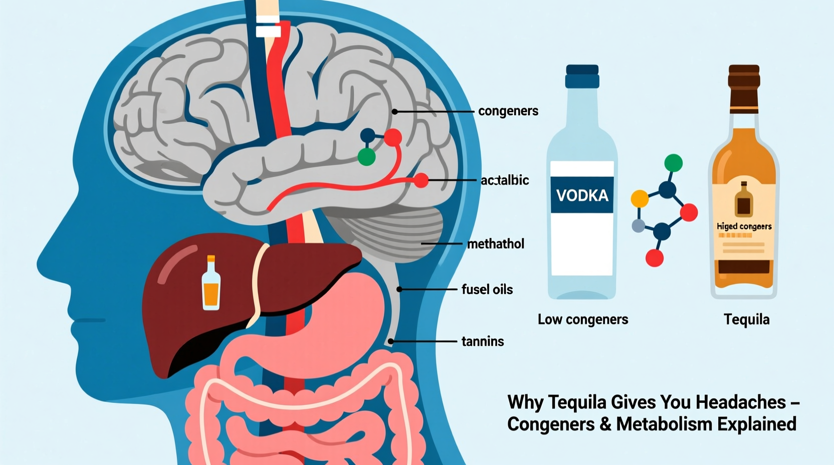 Why Does My Tequila Give Me Headaches Understanding Congeners And Reactions