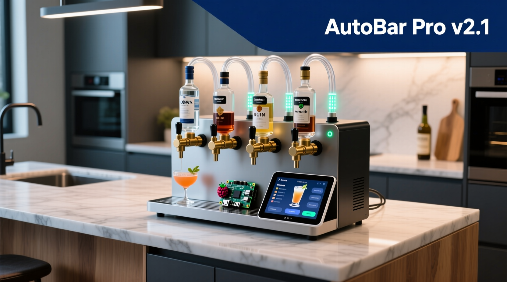 How To Set Up An Automated Home Bar System Using Raspberry Pi And ...
