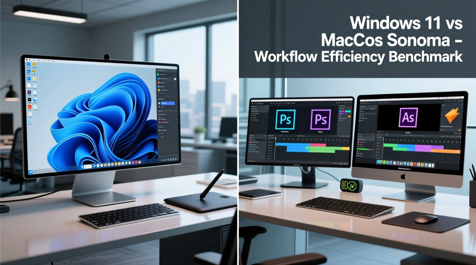 Windows 11 Vs Macos Sonoma For Creative Professionals Workflow Compared
