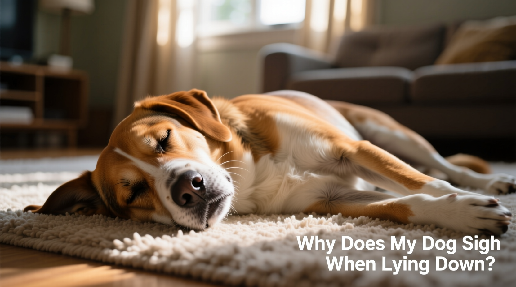 Why Does My Dog Sigh Loudly When Lying Down And Is It A Problem