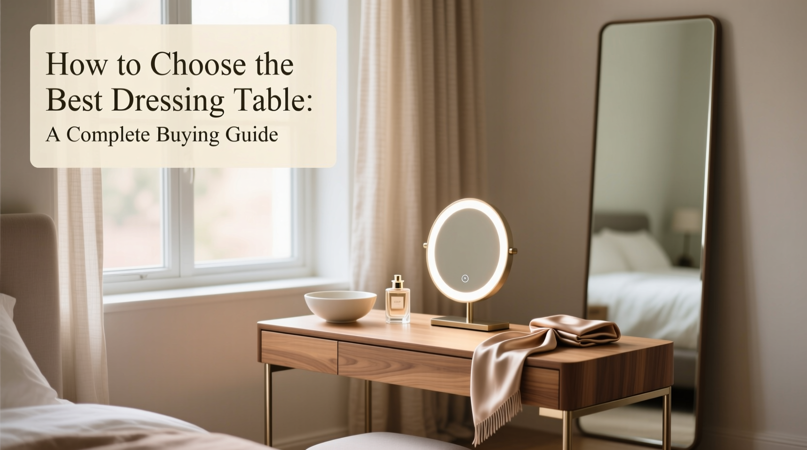How to Choose the Best Dressing Table: A Complete Buying Guide