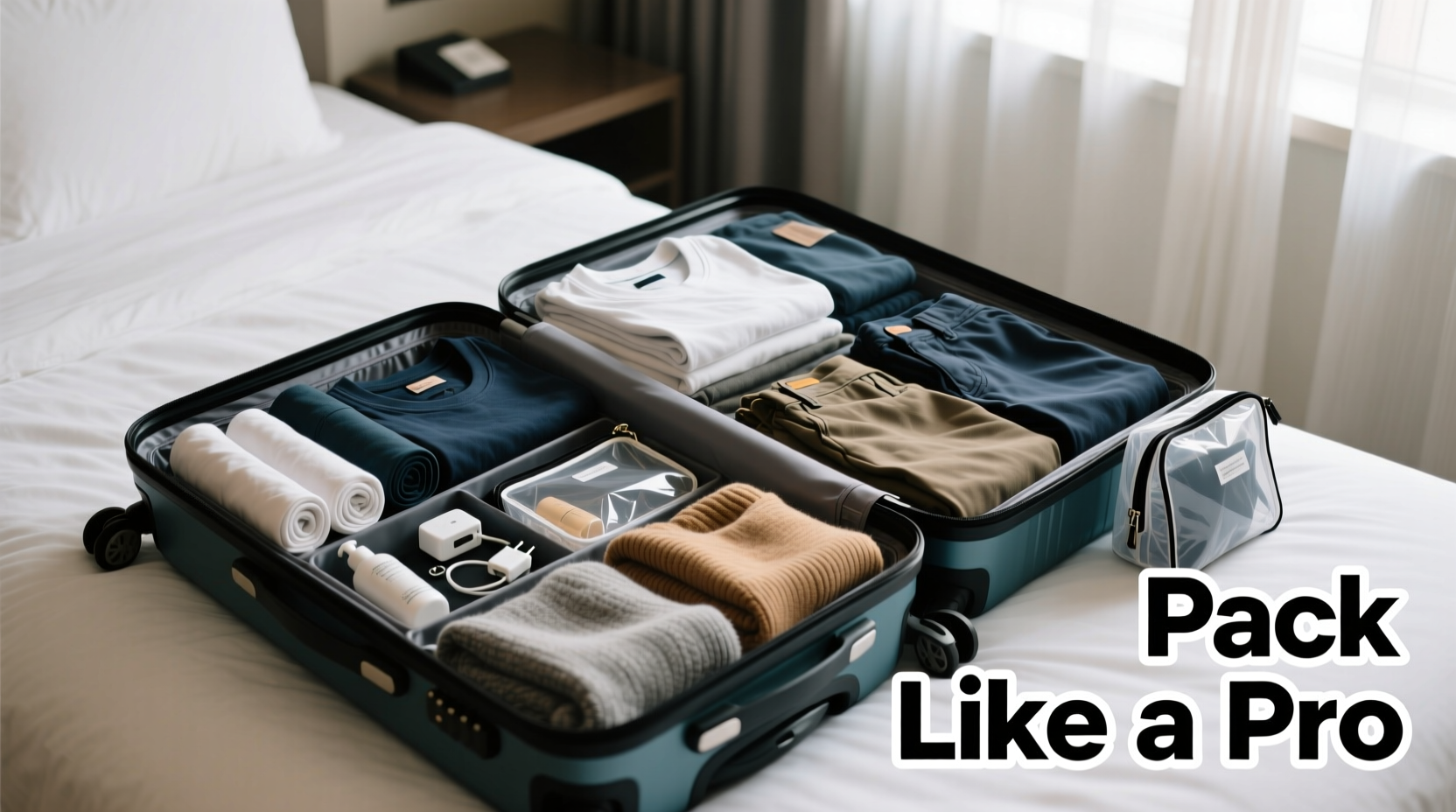 How To Pack A Suitcase Like A Travel Pro With Space To Spare