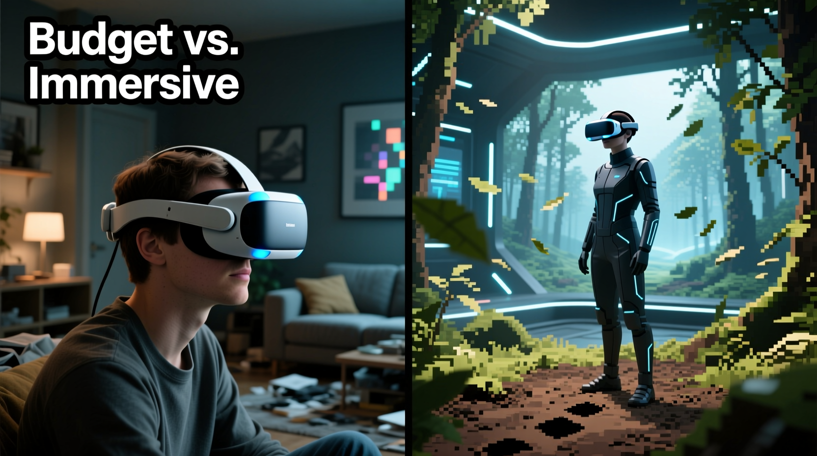 Budget VR Headset Vs High End Immersive Experience Differences