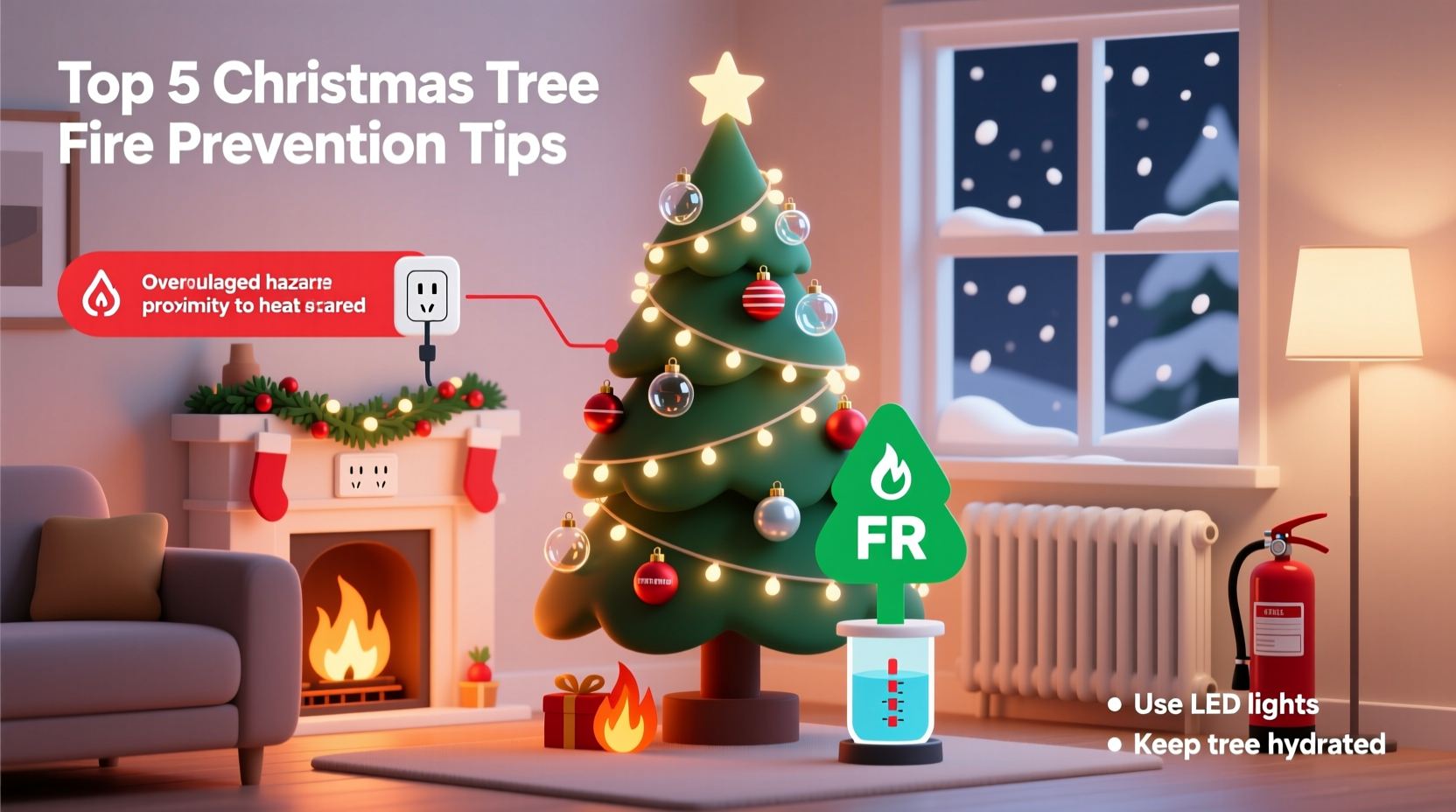 Christmas Tree Fire Risks How To Prevent Them With Smart Choices