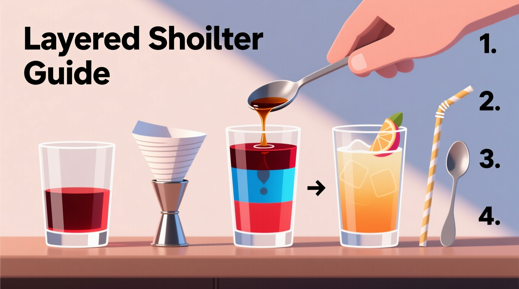 How To Layer A Shooter Without Special Tools Using Household Items