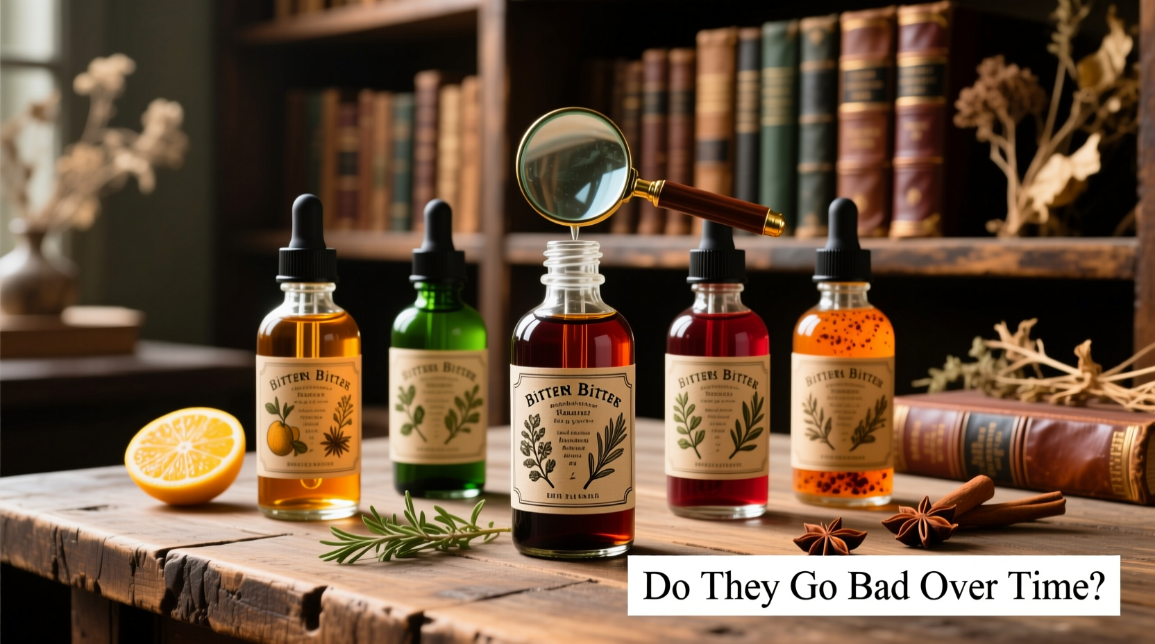 Artisanal Bitters In Dropper Bottles Do They Go Bad Over Time