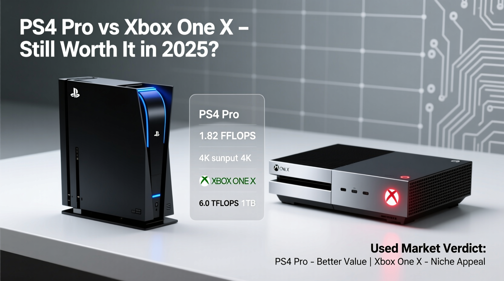 Ps4 Pro Vs Xbox One X In 2025 Is It Still Worth Buying Used