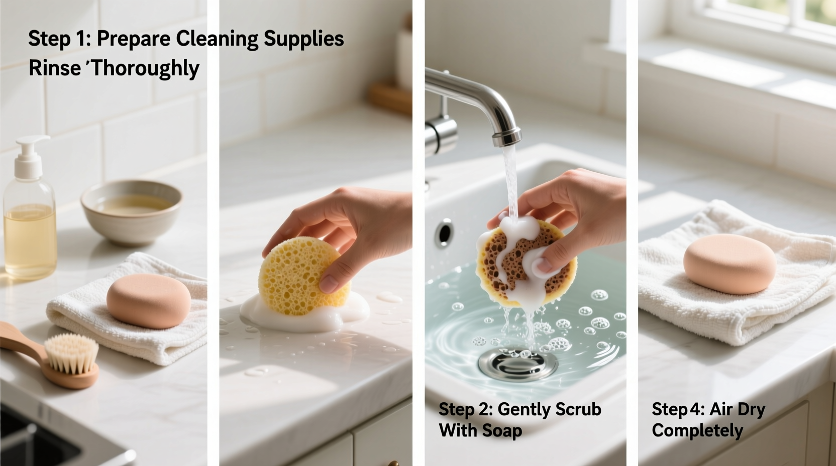 Step By Step Process To Deep Clean Silicone Makeup Sponges Safely And ...