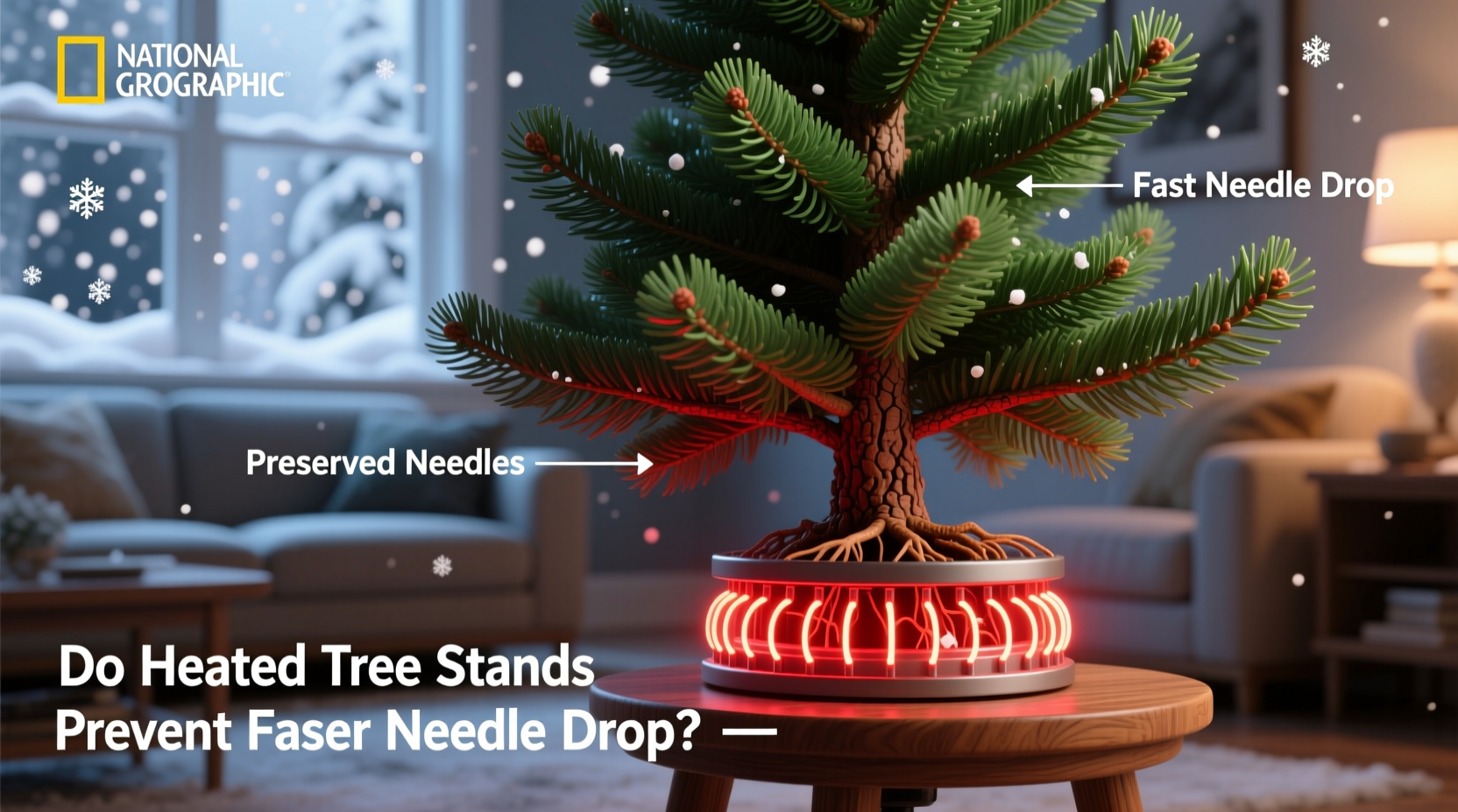 Do Heated Christmas Tree Stands Really Prevent Faster Needle Drop