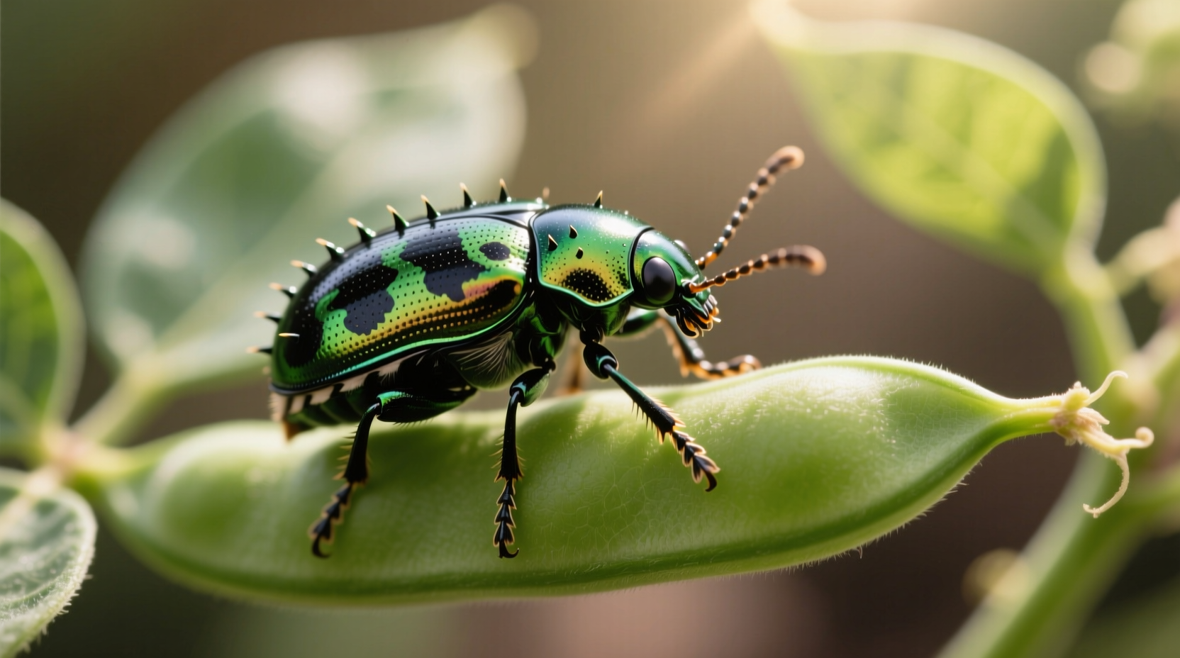 Bean Leaf Beetles: Identification, Life Cycle & Organic Control