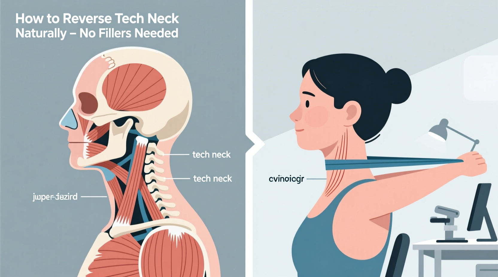 How To Get Rid Of Tech Neck Lines Without Expensive Fillers