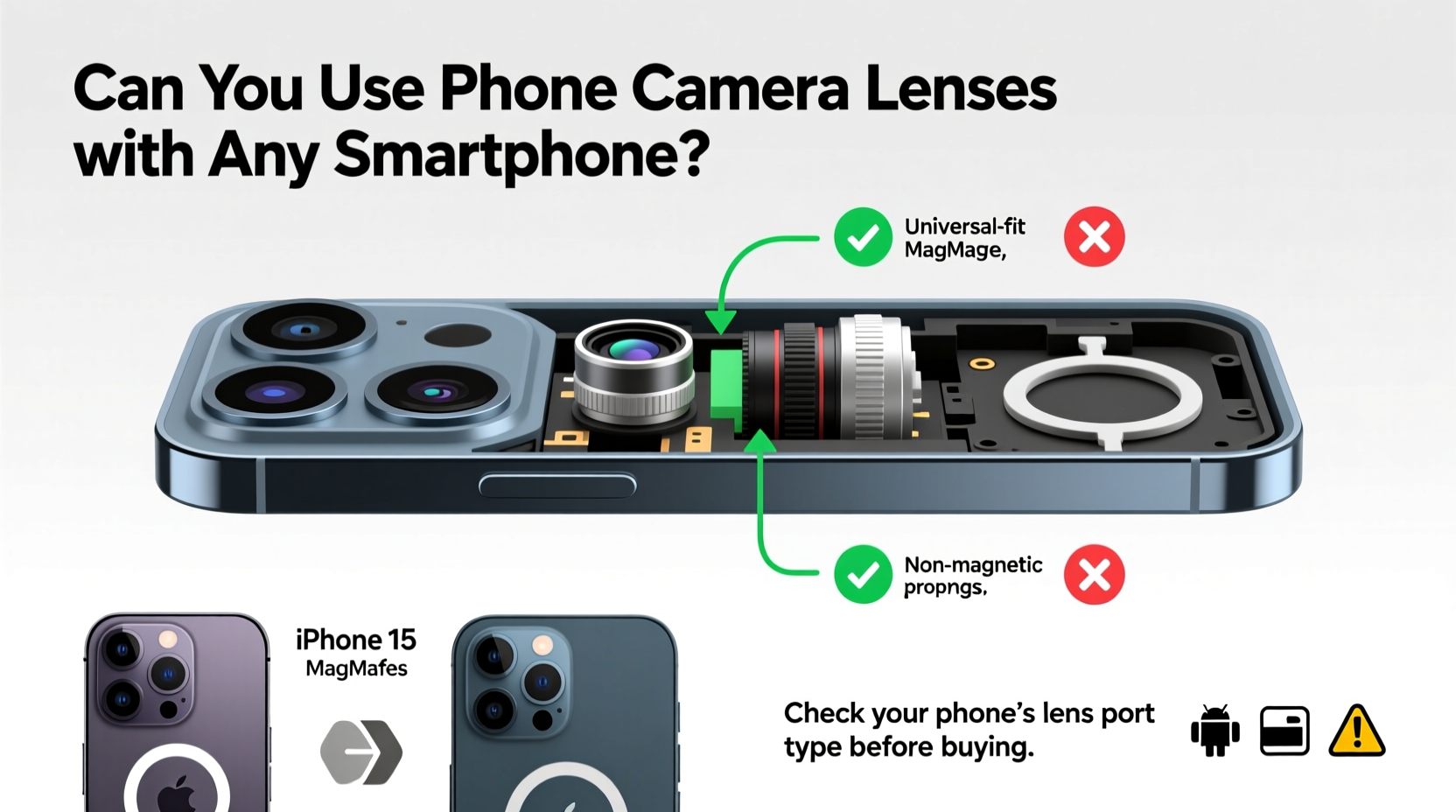 Can You Use Phone Camera Lenses With Any Smartphone Attachment Tips