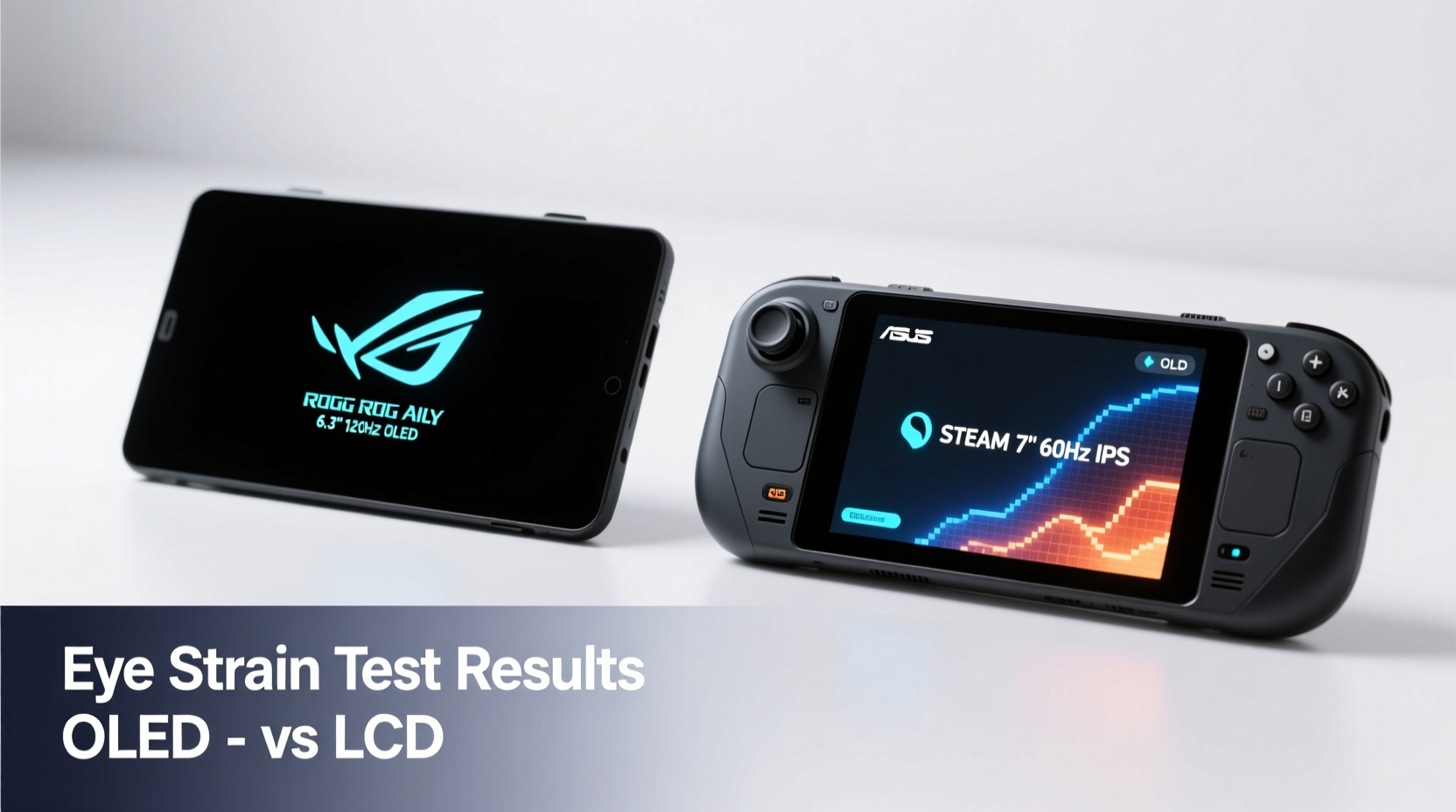 Asus Rog Ally Vs Steam Deck Lcd Which Screen Causes Less Eye Strain