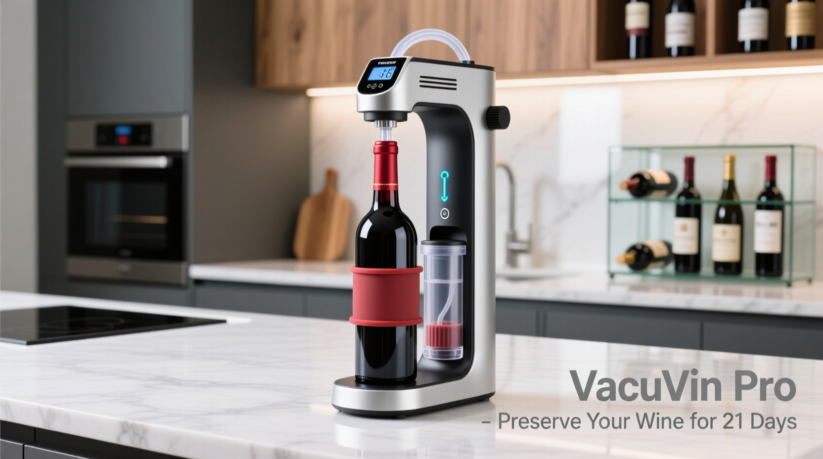How To Store Opened Red Wine Without Oxidation Using Vacuum Tech Gadgets