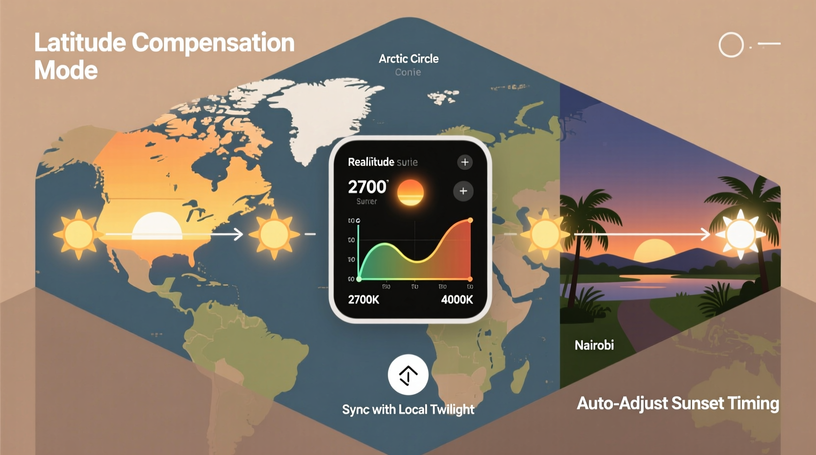 How To Calibrate Smart Lights To Match Natural Sunset Timing Across ...