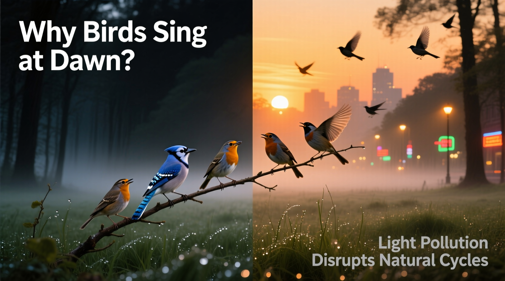 Why Do Birds Chirp Early In The Morning And How Light Pollution Affects ...