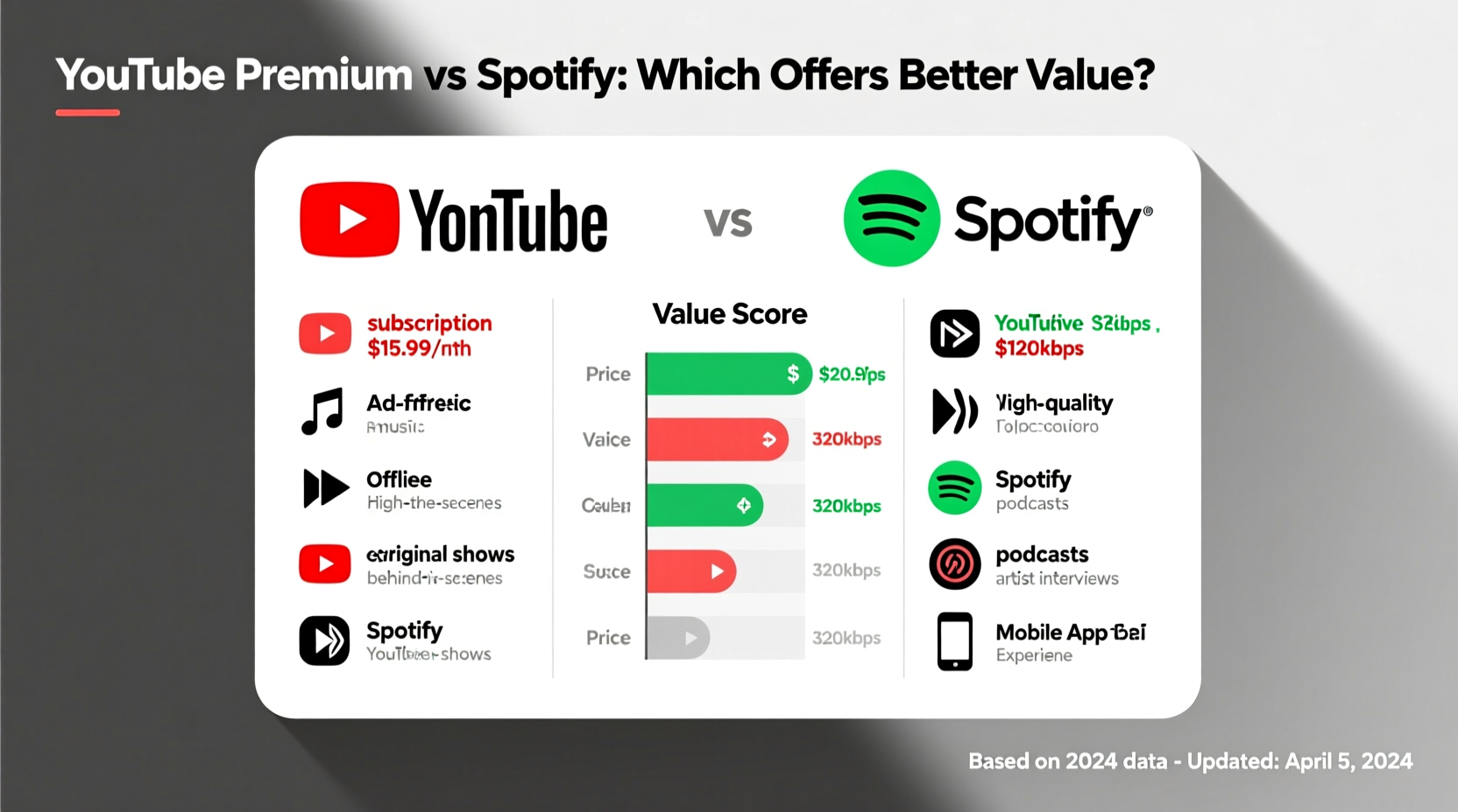Youtube Premium Vs Spotify Which Streaming Service Offers Better Value