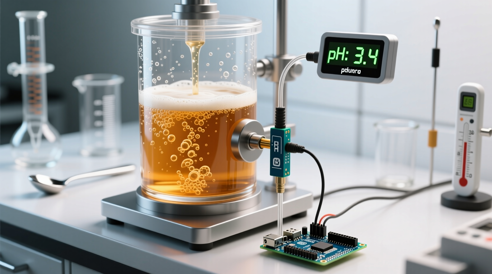 How To Use Arduino-powered PH Sensors To Monitor Sour Beer Fermentation ...