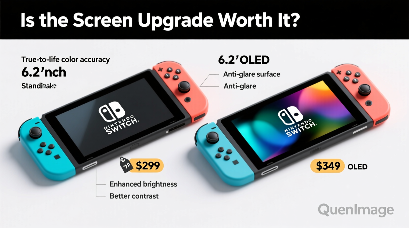 Nintendo Switch Oled Vs Original Switch Is The Screen Upgrade Worth ...