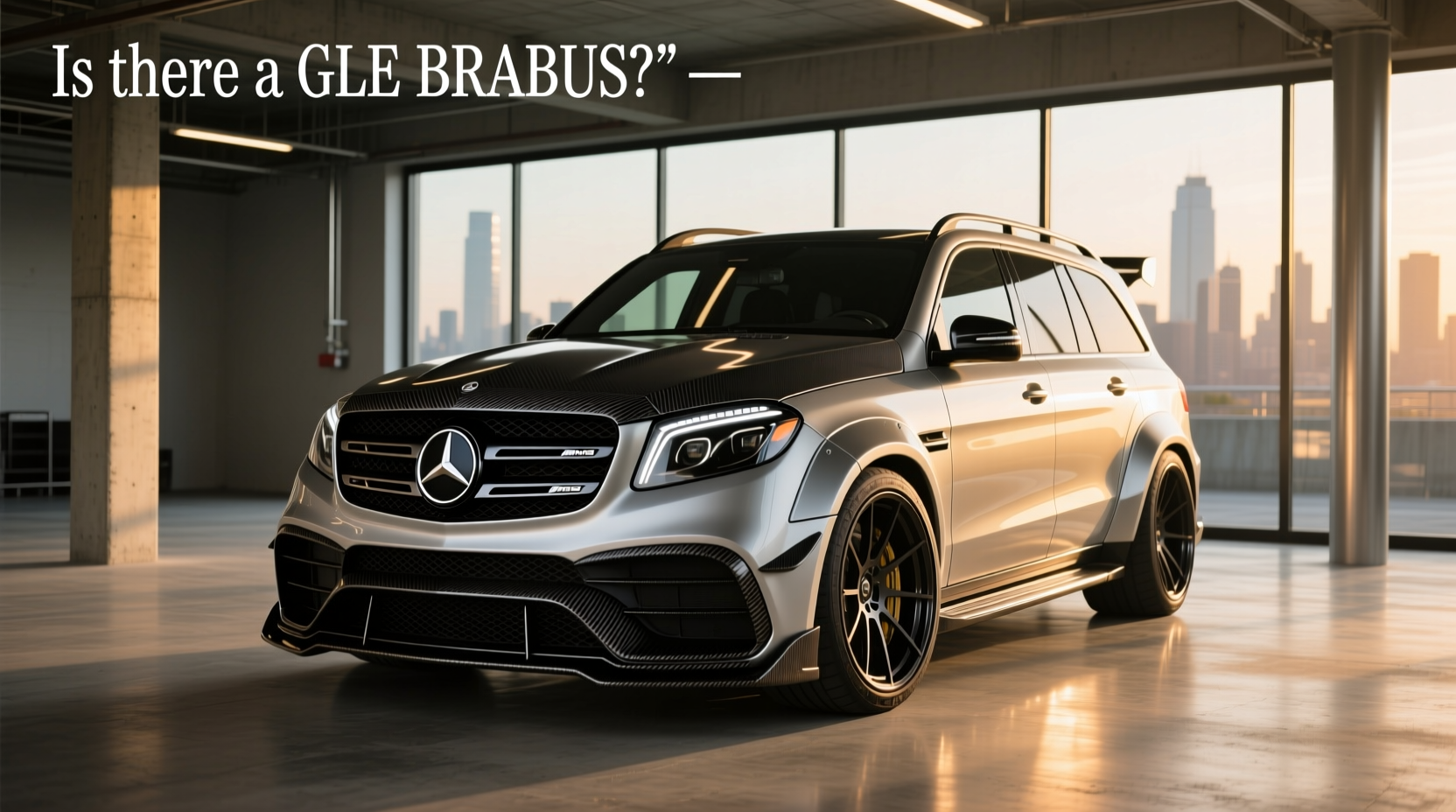 How to Choose a GLE BRABUS Body Kit: Is There a GLE BRABUS?