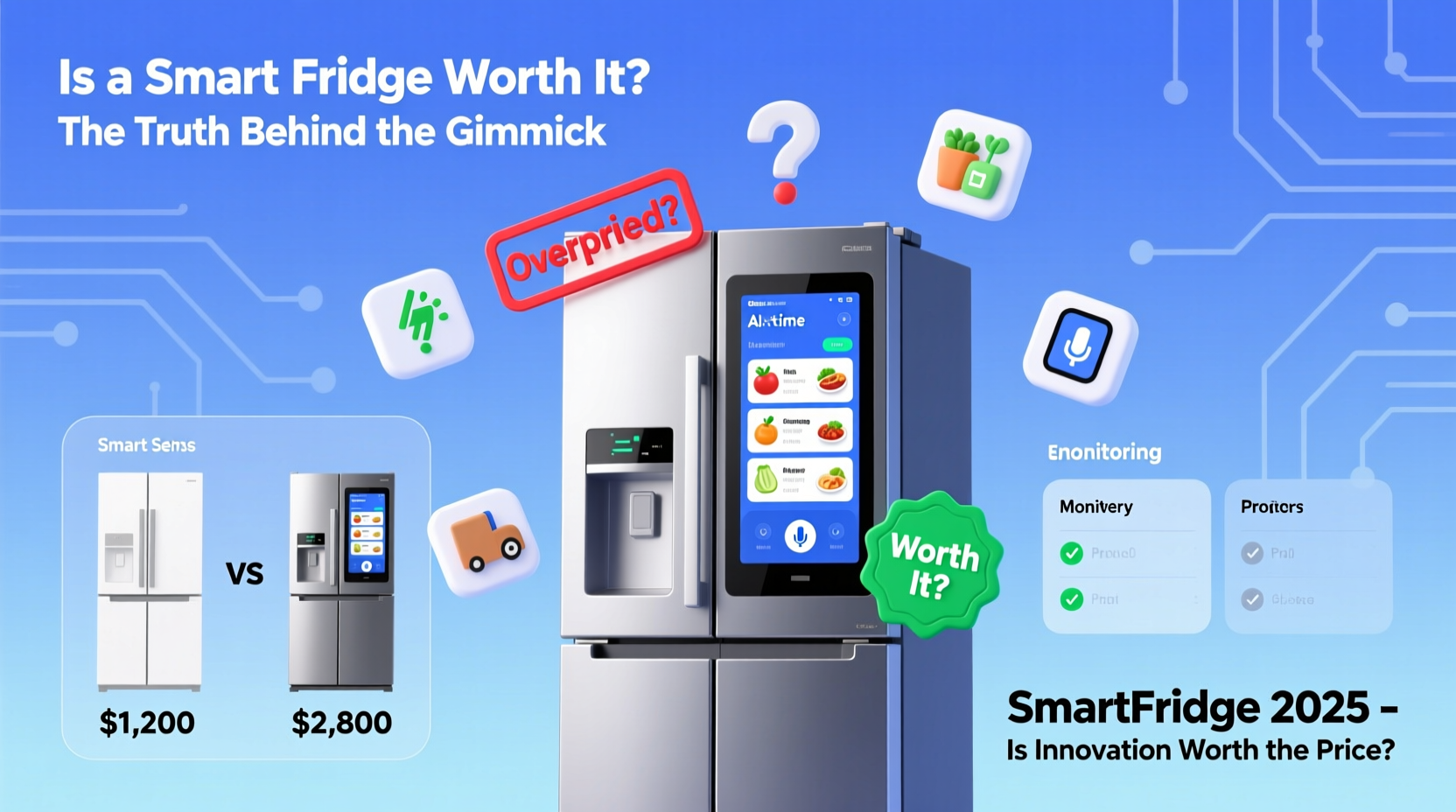 Is A Smart Fridge Really Worth The Investment Or Just Overpriced Gimmicks
