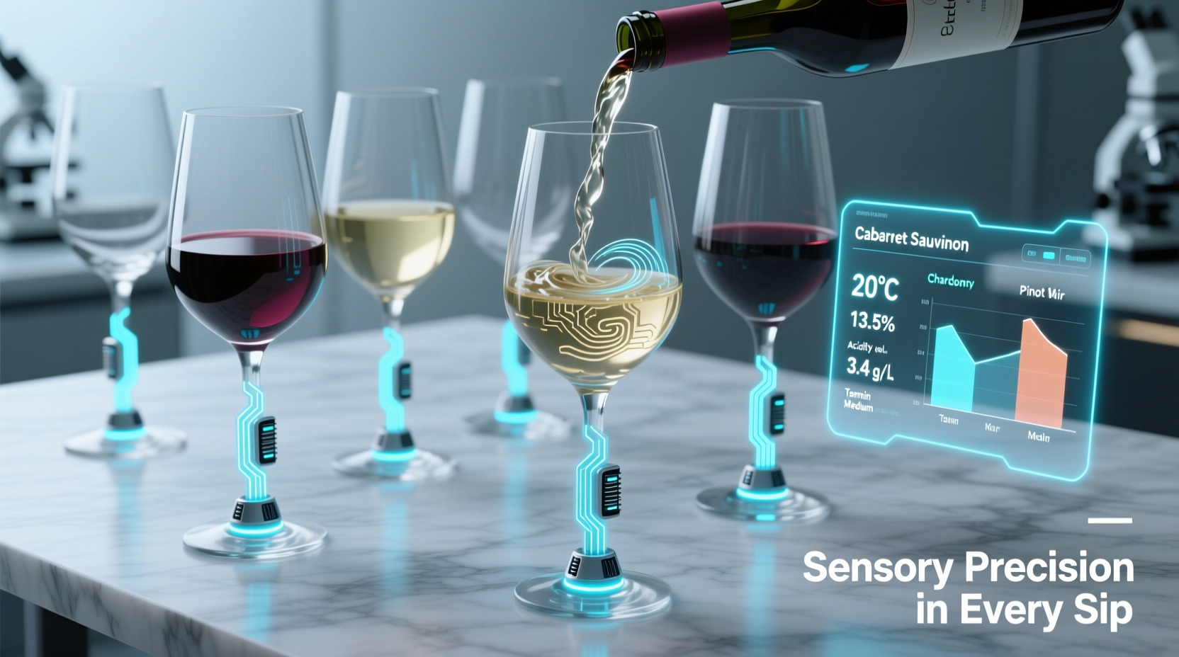 Wine Glasses With Sensors—do They Improve Tasting Accuracy