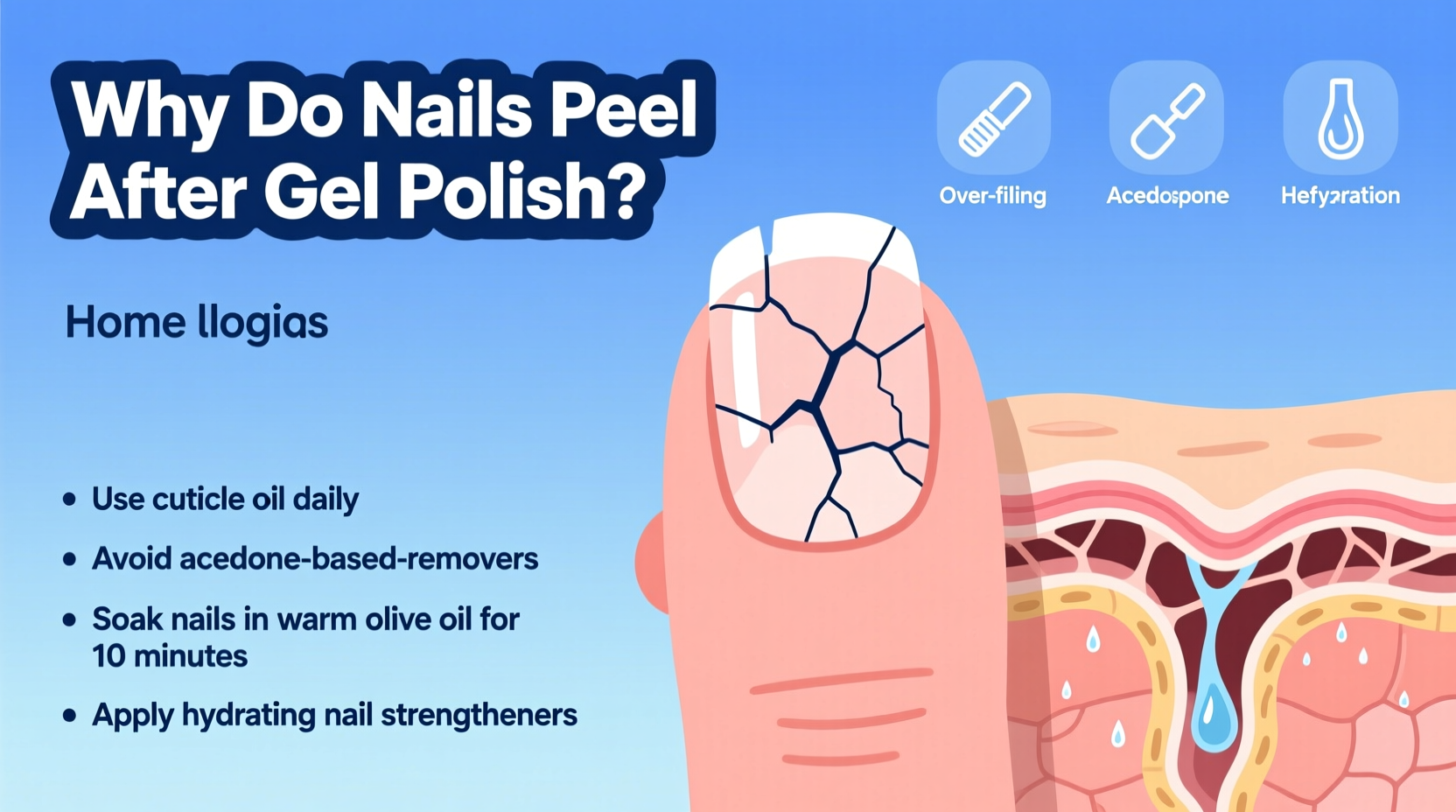 Why Do My Nails Peel After Removing Gel Polish And What Can I Do At Home