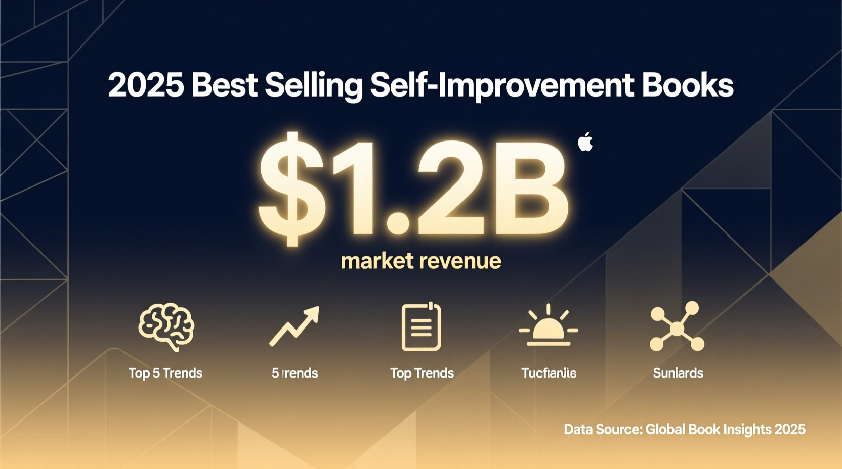 2025 Best Selling Self Improvement Books: $1.2B Market Data & Top 5 Trends