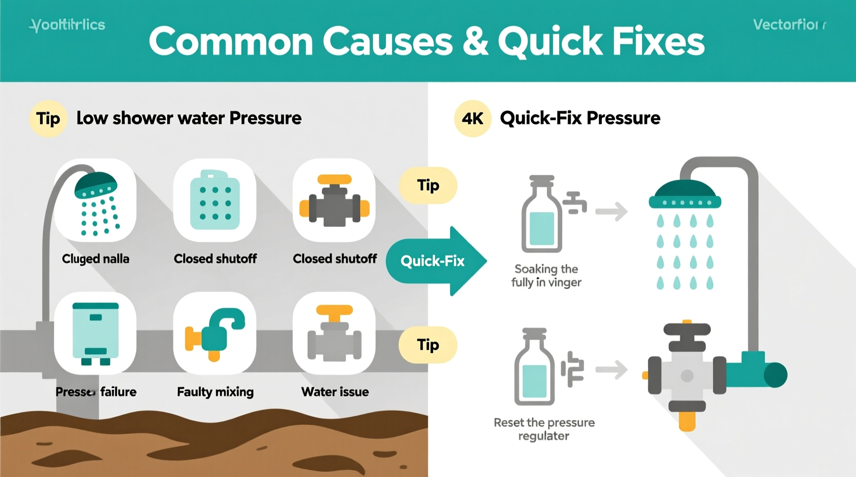 What Causes Low Water Pressure In Shower