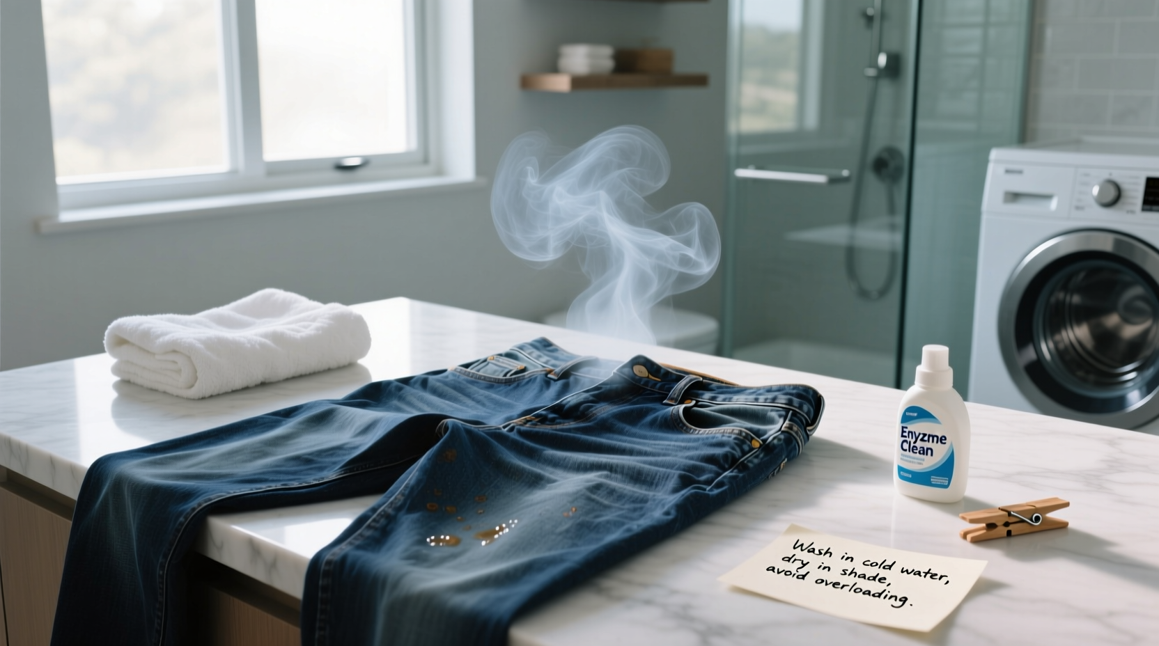 Why Do My Jeans Smell Sour After One Wear Washing Tips