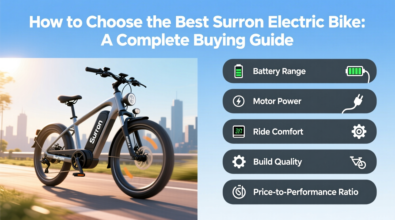 How to Choose the Best Surron Electric Bike: A Complete Buying Guide