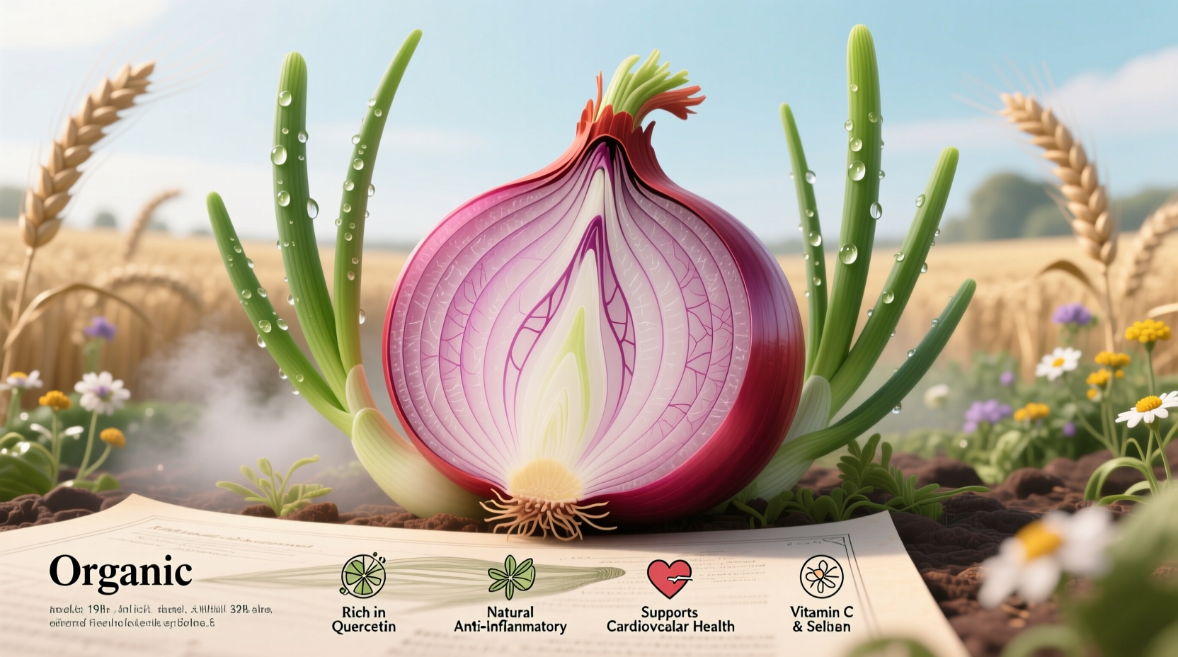Organic Red Onion Benefits And Uses