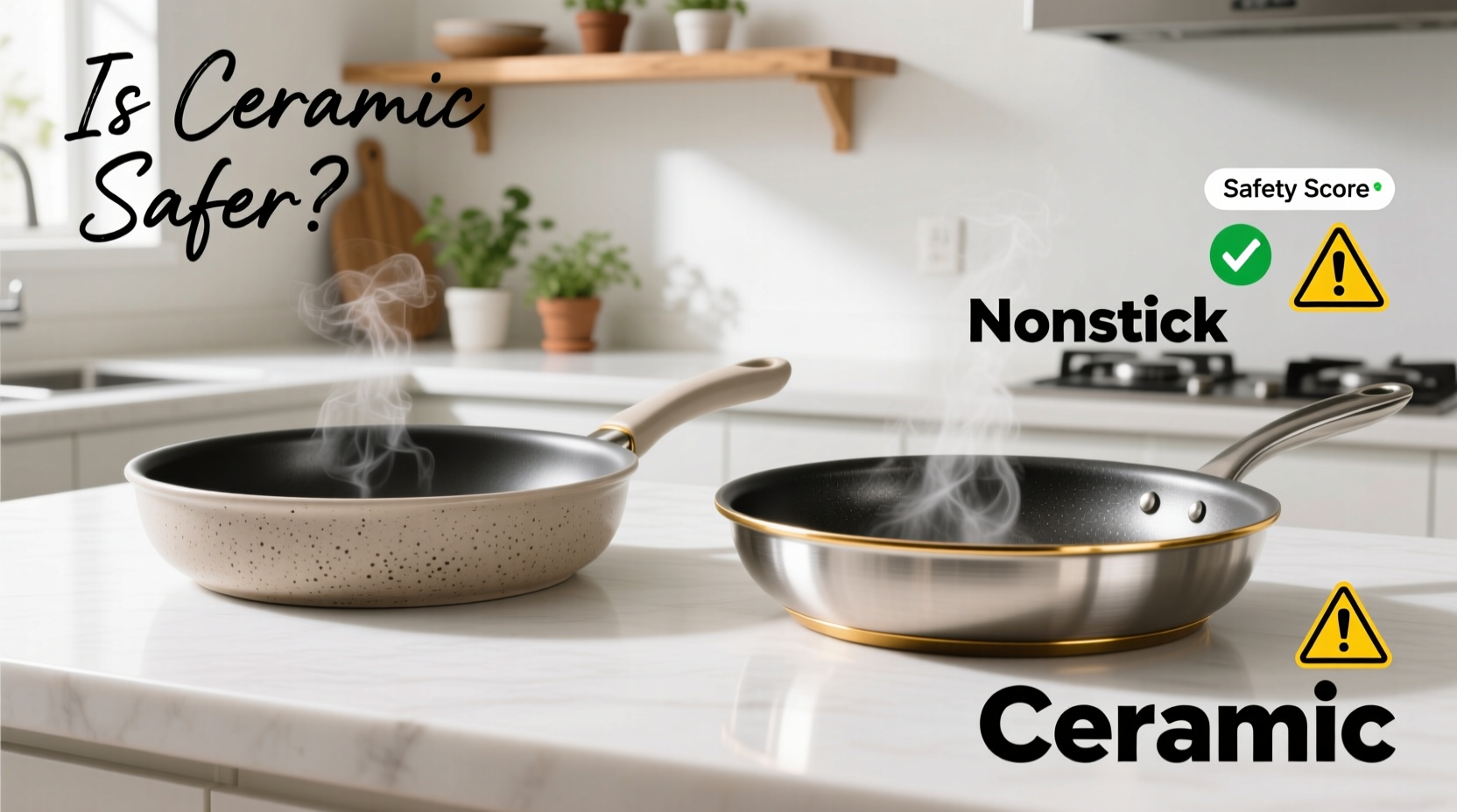 Ceramic Vs Nonstick Pan Is Ceramic Actually Safer Or Just A Trend