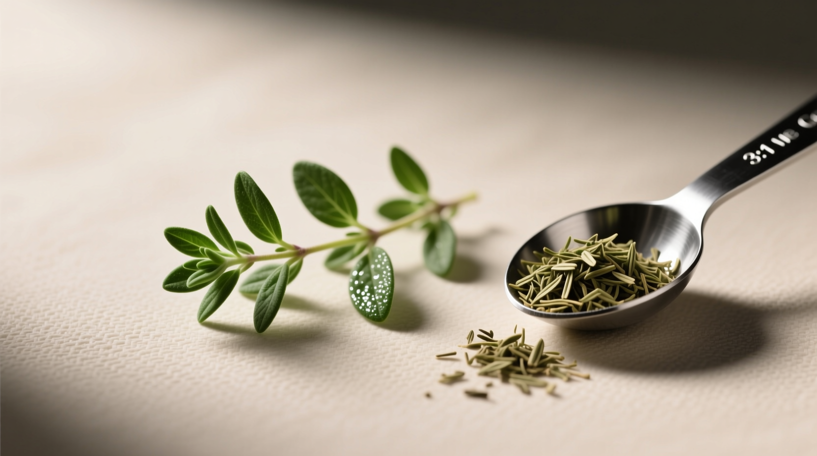 3 Sprigs Fresh Thyme = How Much Dried? The Real Conversion Ratio