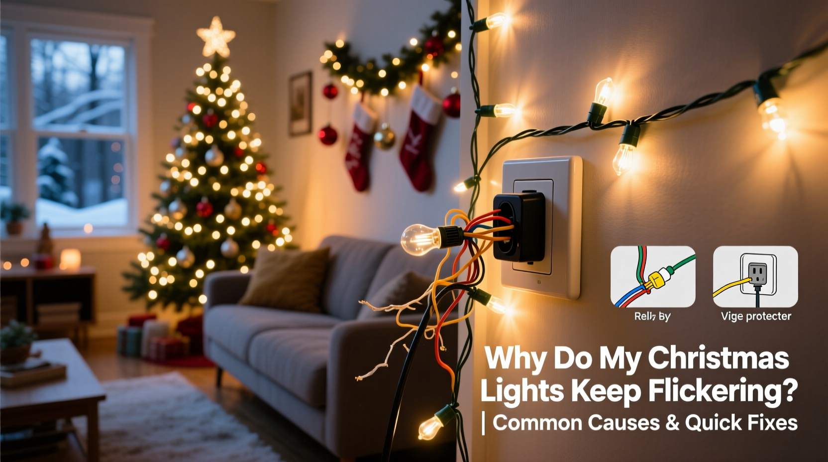Why Do My Christmas Lights Keep Flickering Common Causes And Quick ...