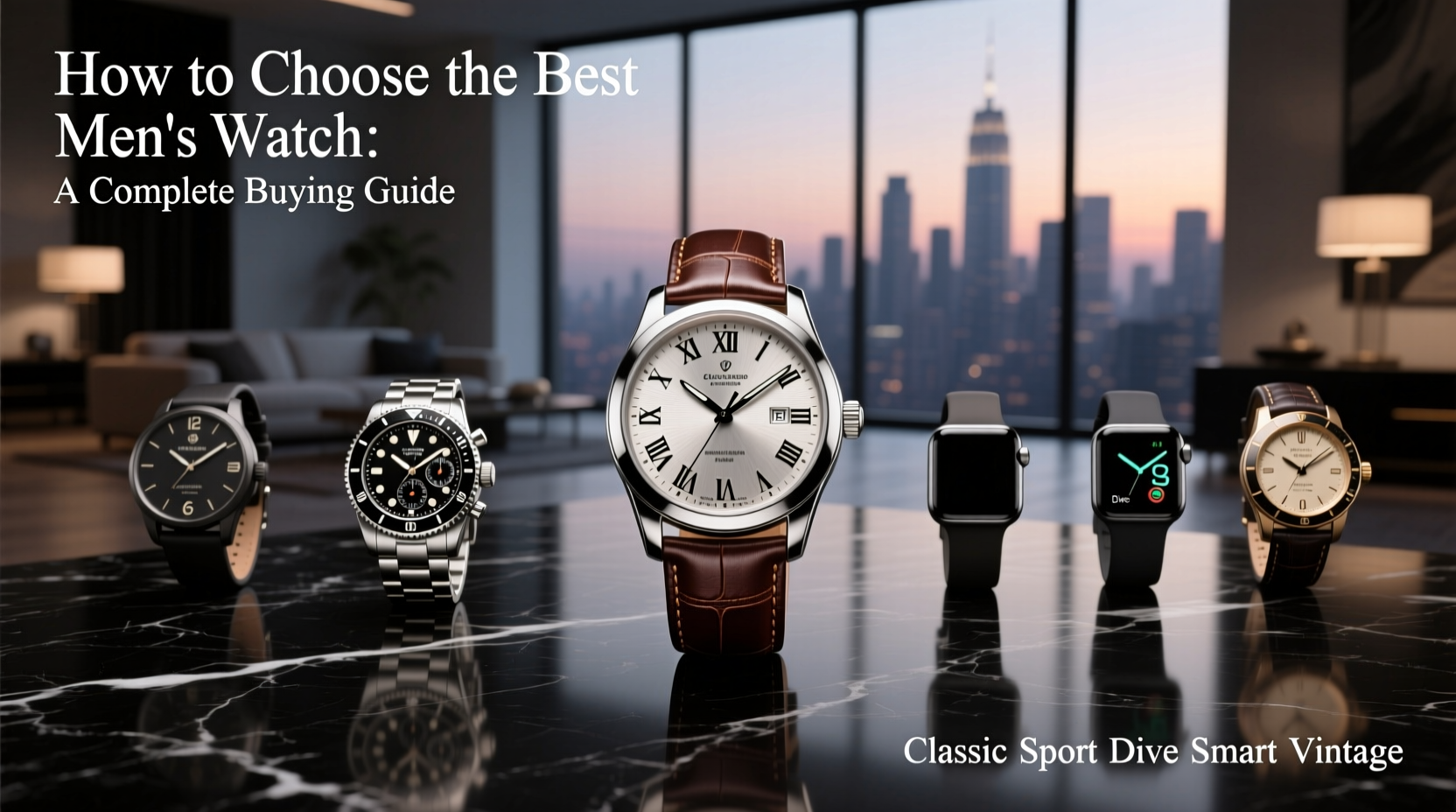 How to Choose the Best Men Watch: A Complete Buying Guide
