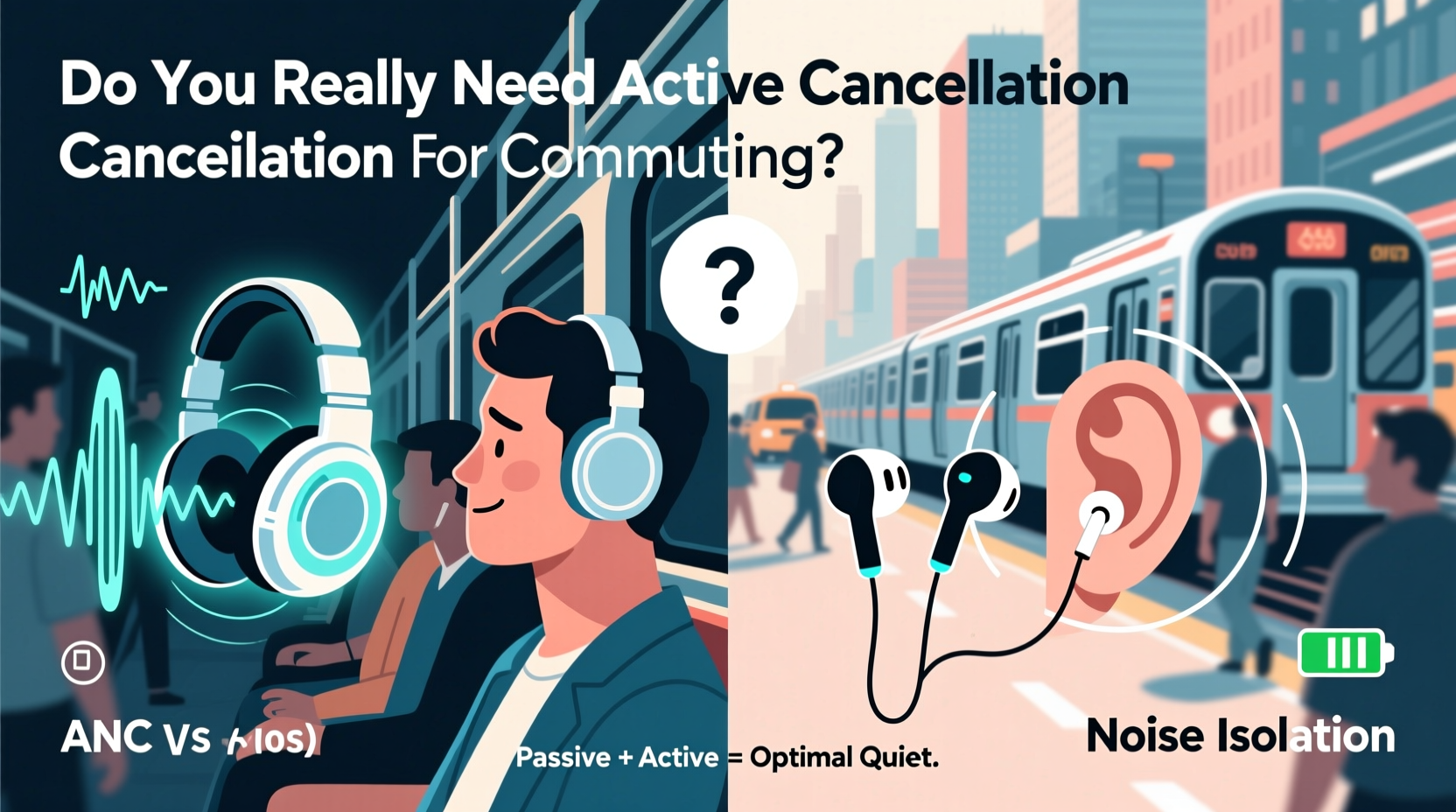 Noise Cancelling Vs Noise Isolation Do You Really Need Active ...
