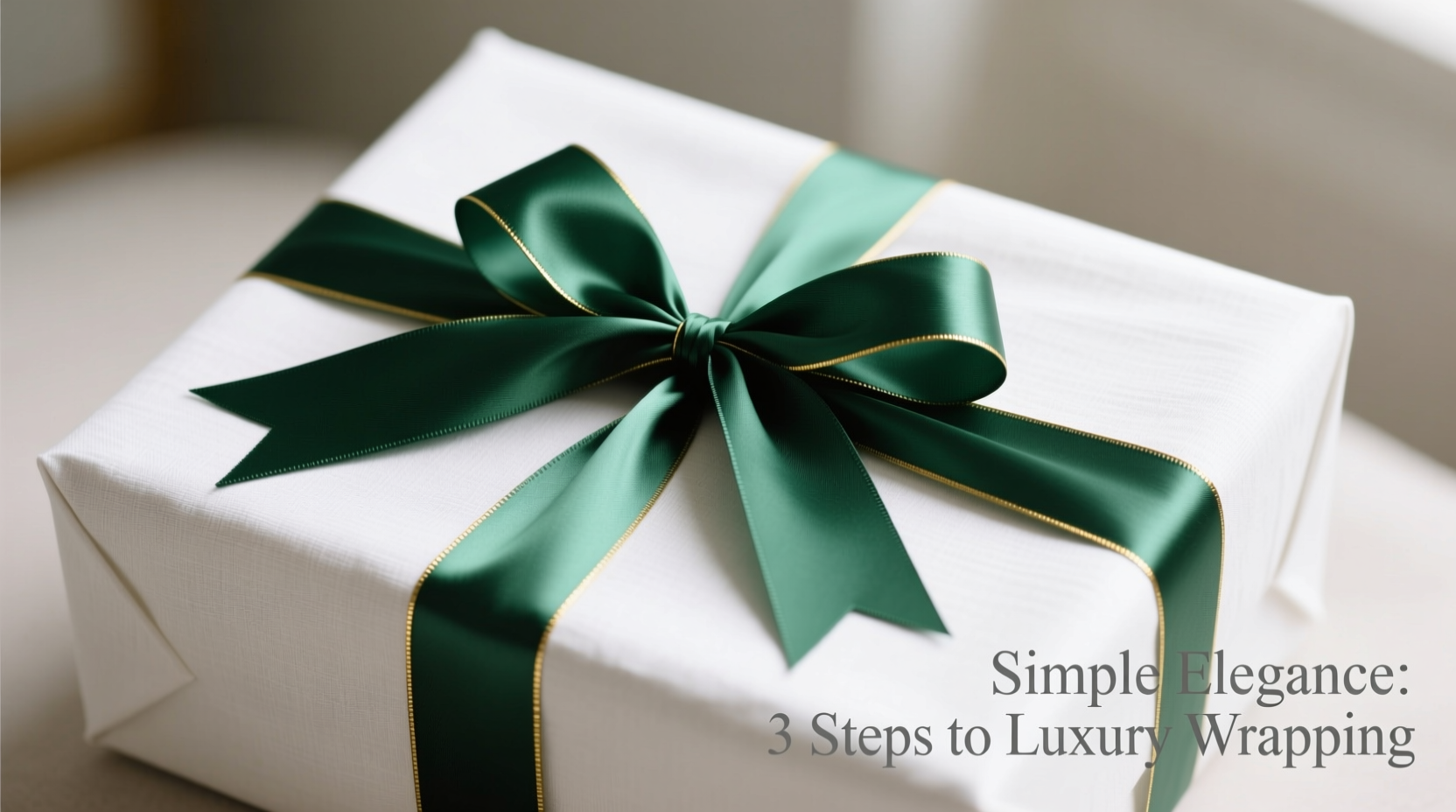How To Wrap Presents To Look Expensive With Simple Ribbon Techniques